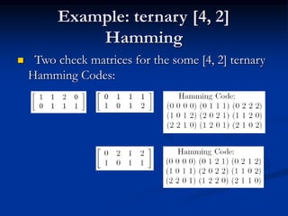 Hamming codes | PPT