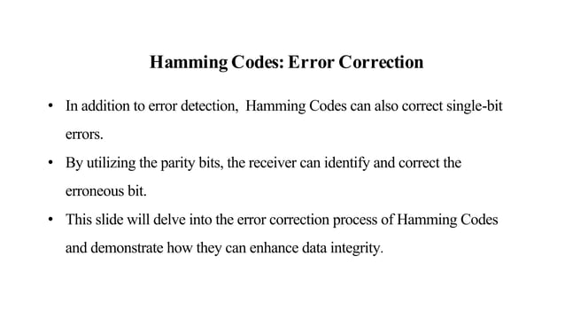 hamming codes and Cyclic codes.pptx