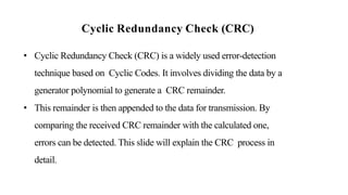 hamming codes and Cyclic codes.pptx