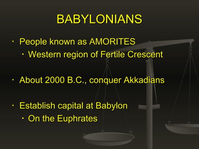 Hammurabi | PPT | Judaism | Religion & Spirituality