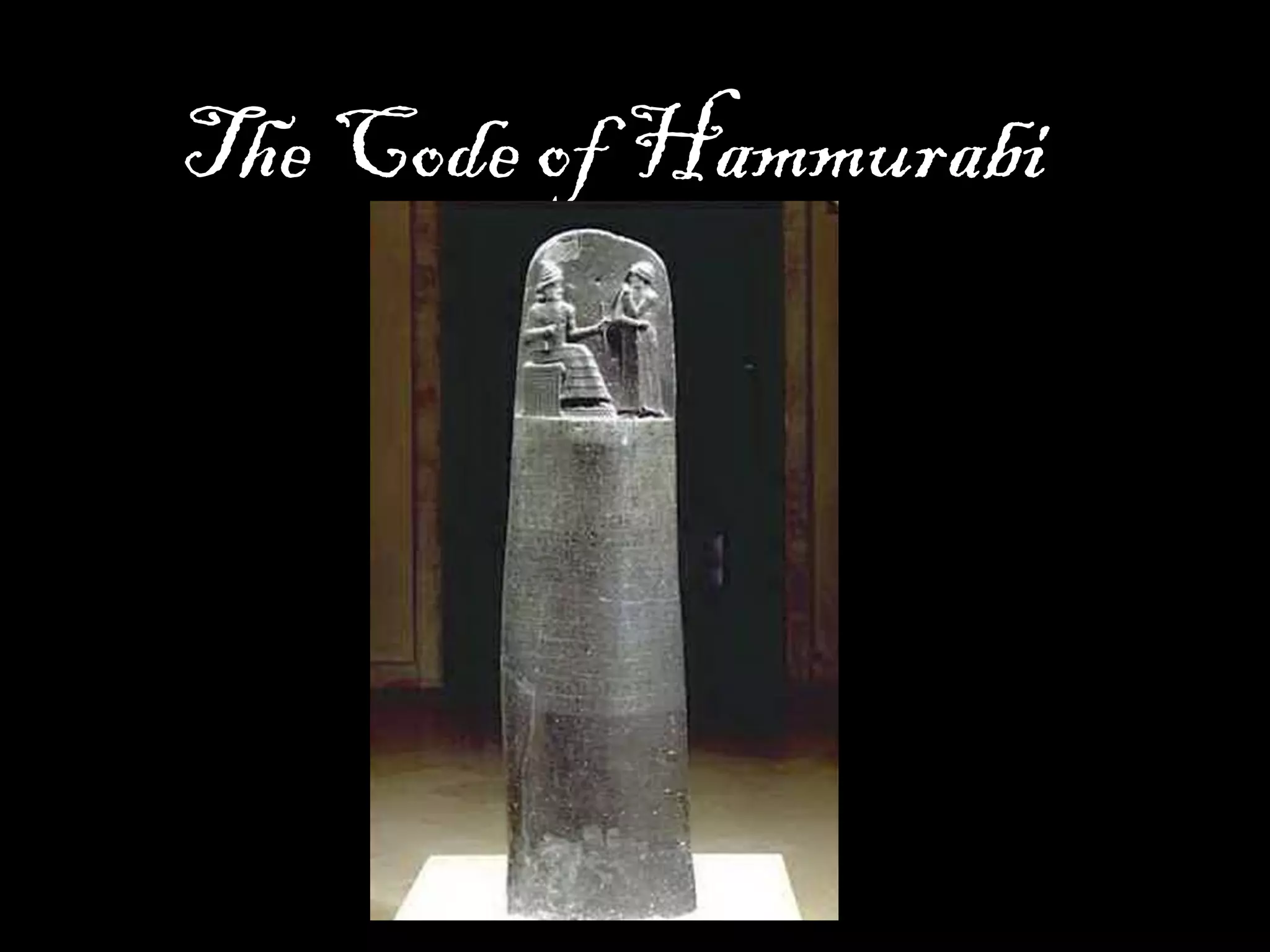 Hammurabi's Code | PPT