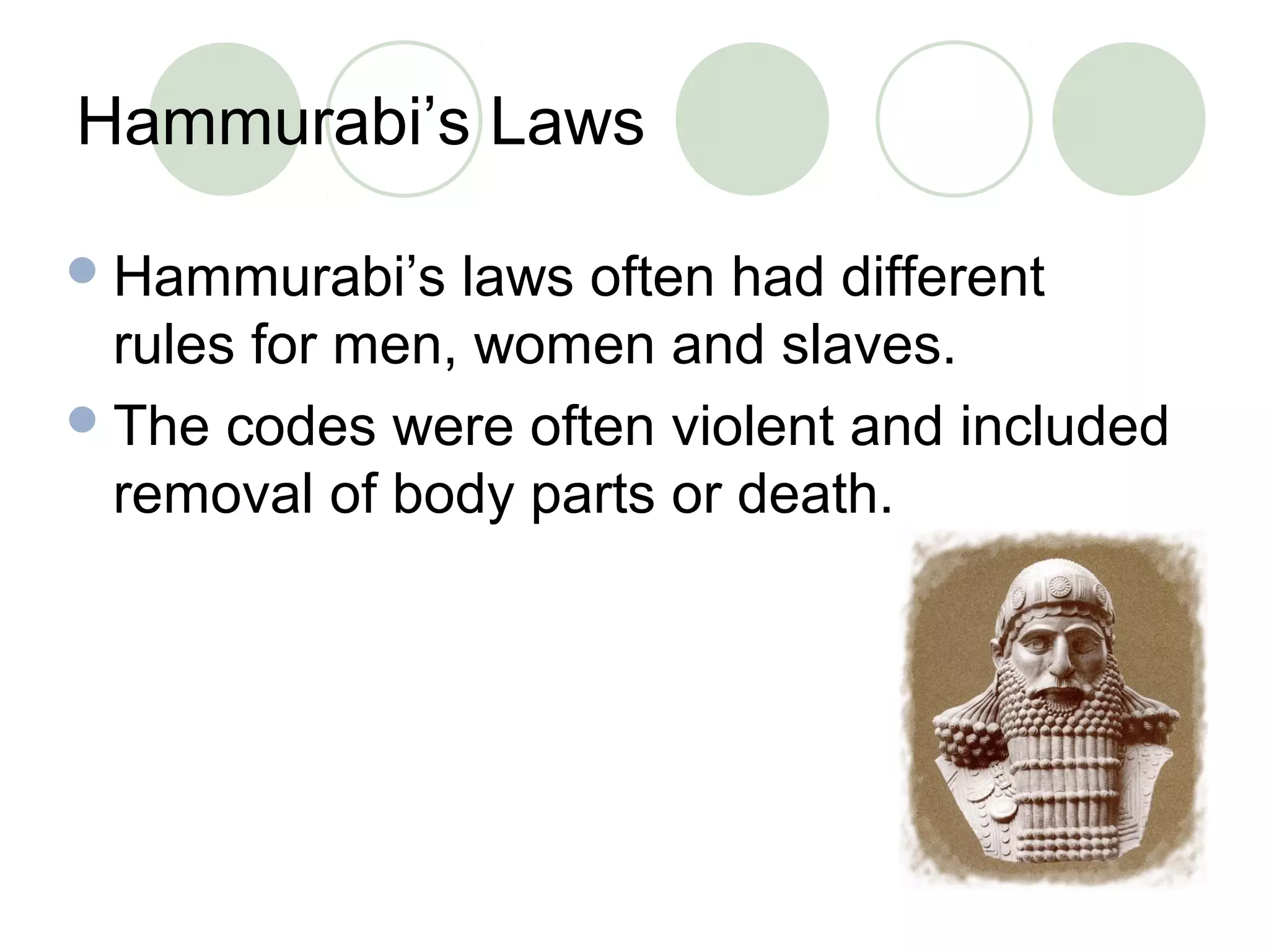 Hammurabi’s code | PPT