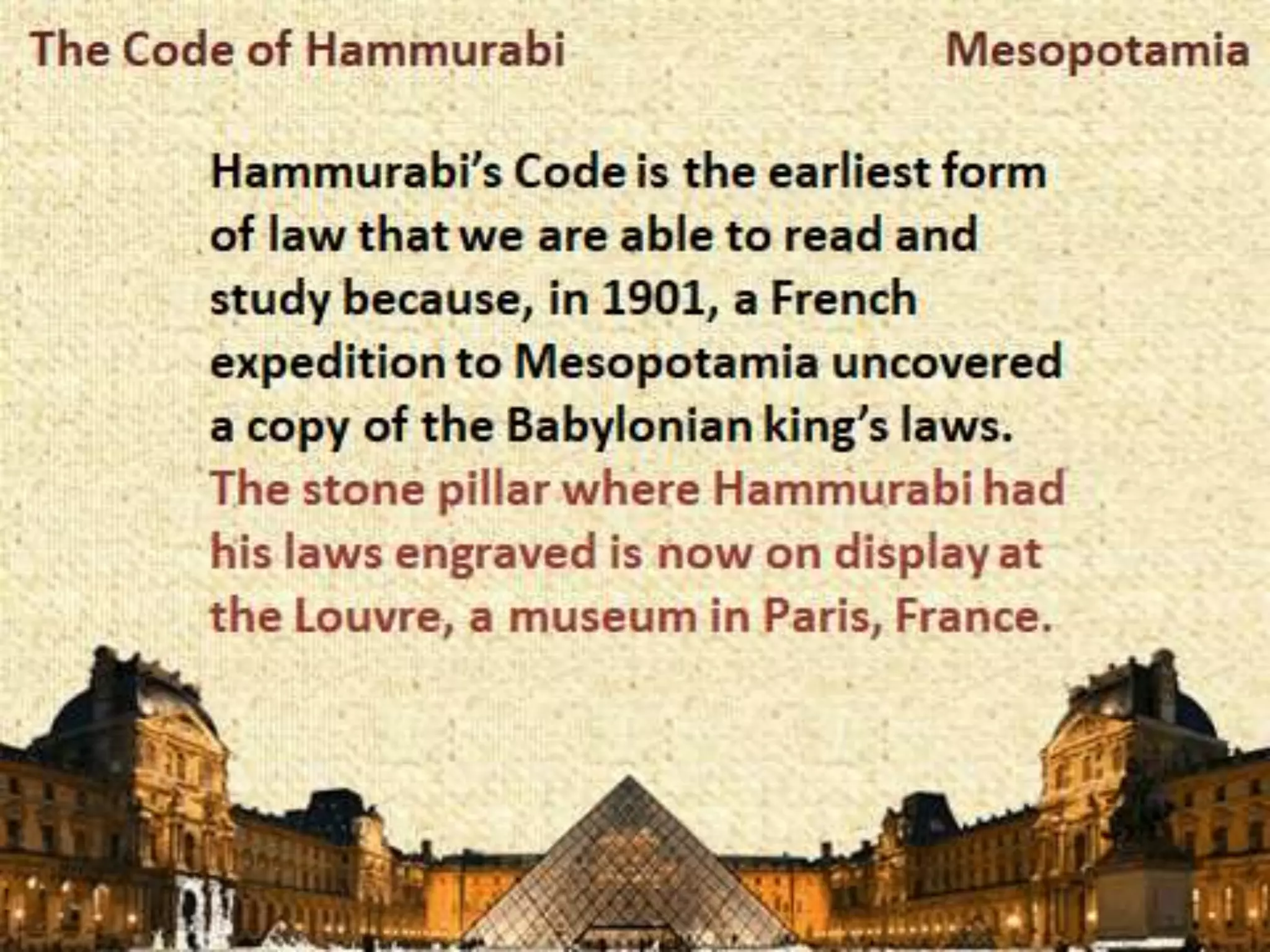 Hammurabis code | PPT