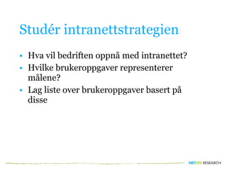 Intranett 2009: Intranettet som nyttefunksjon | PPT