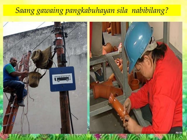 Hamon at oportunidad sa mga gawaing pangkabuhayan ng bansa | PPTX