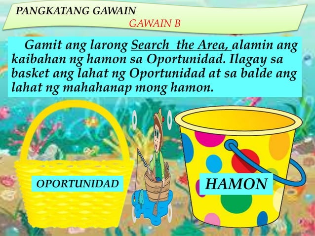 Hamon at oportunidad sa mga gawaing pangkabuhayan ng bansa | PPTX