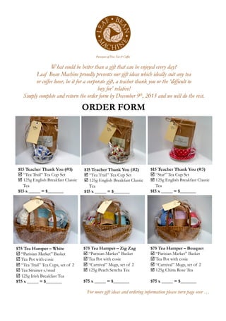 Hamper flyer pdf | PDF