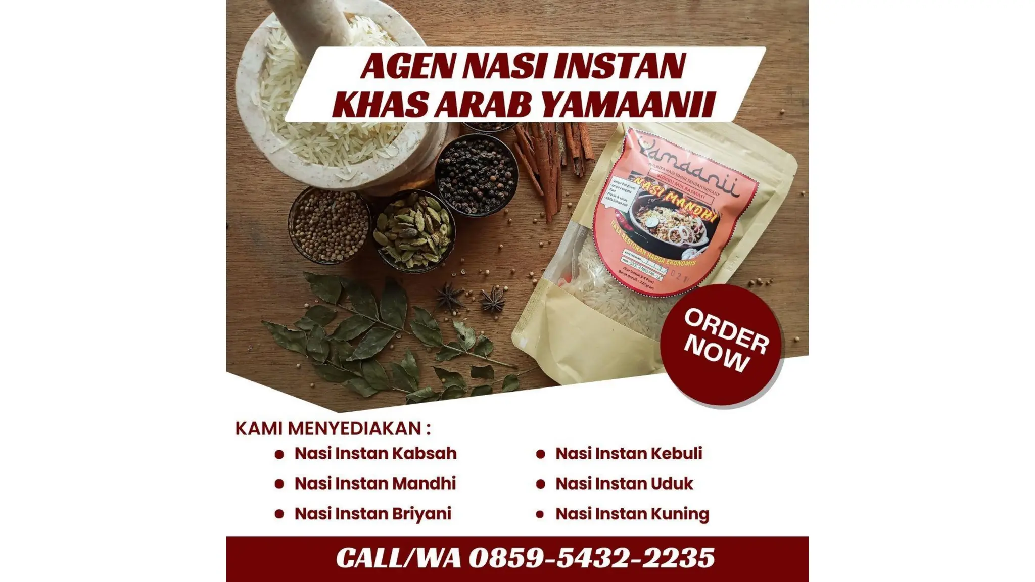 Hampers Nasi Briyani Dan Nasi Mandhi Yamanii | PDF
