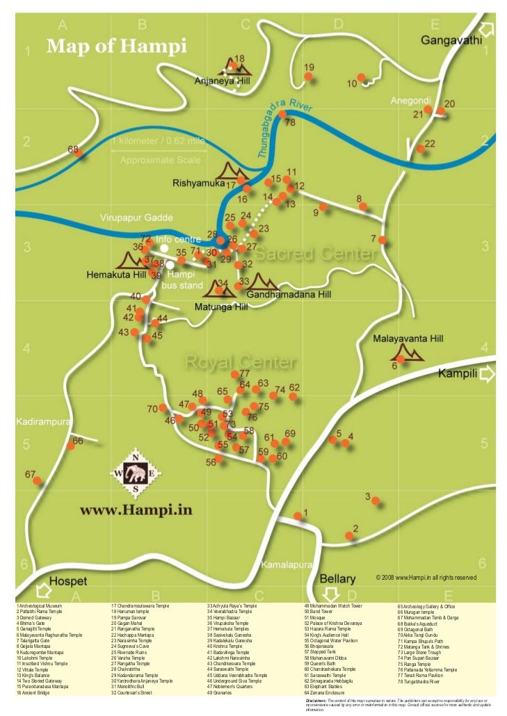 Hampi Map