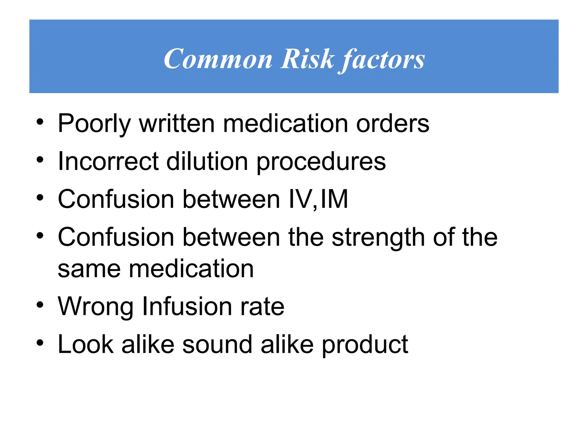 High alert medication presentation drugs | PPT