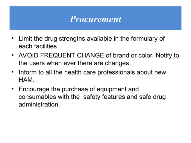 High alert medication presentation drugs | PPT | Pharmaceutical Drugs ...