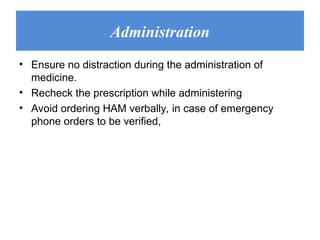 High alert medication presentation drugs | PPT | Pharmaceutical Drugs ...