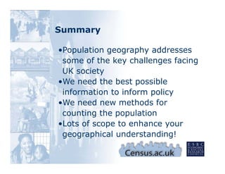 Measuring and Mapping Population | PPT
