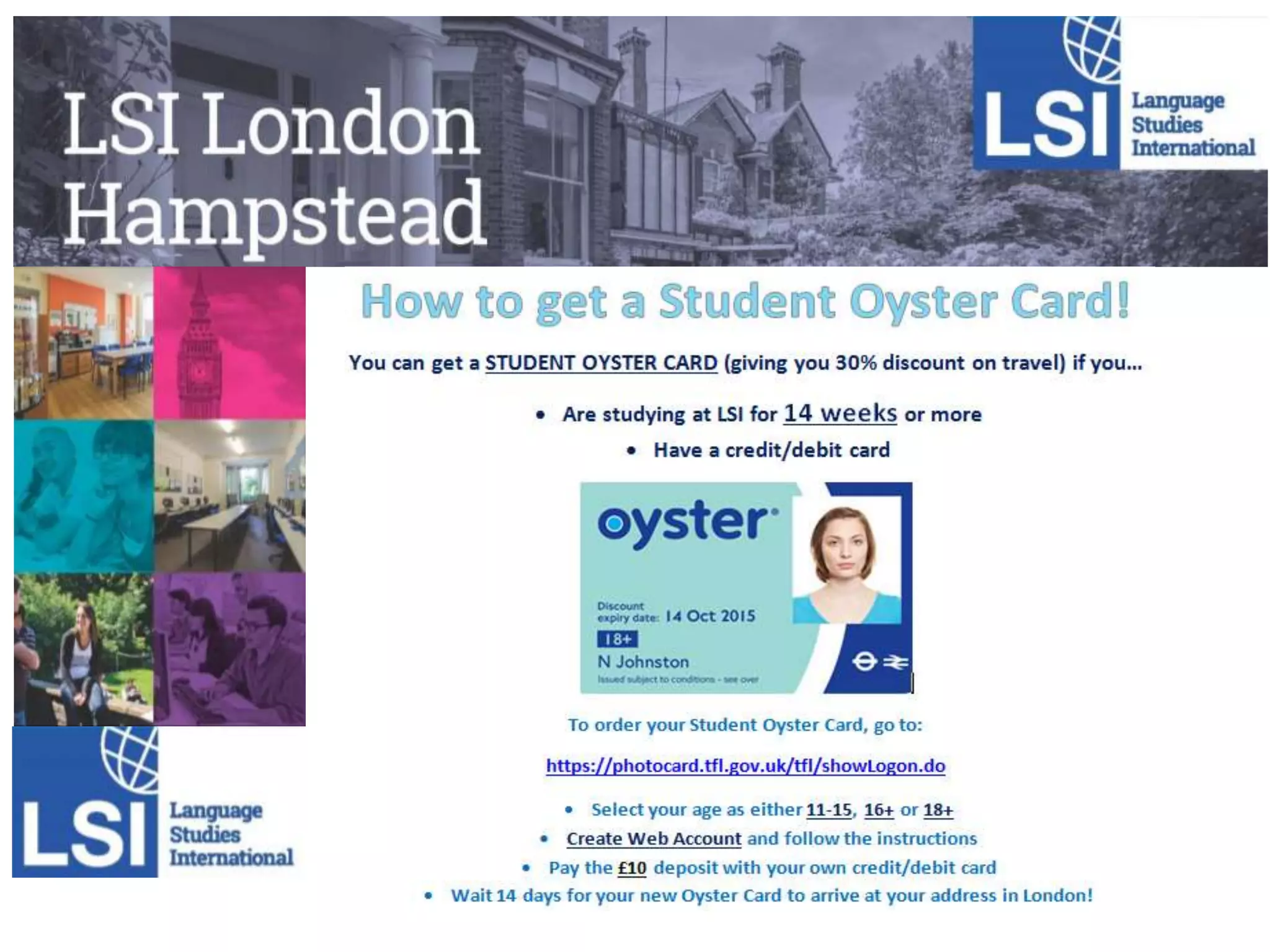 LSI Hampstead Social Programme 24/08/15 | PPT