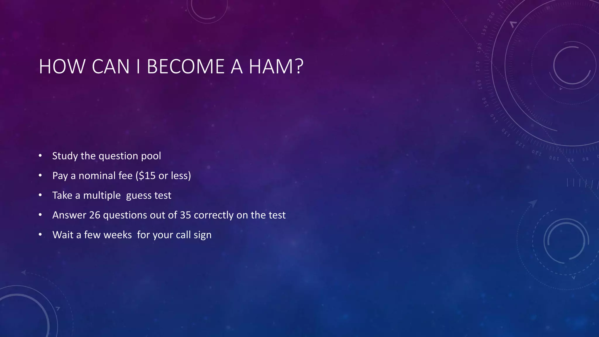 Intro to Ham Radio 101 | PPTX