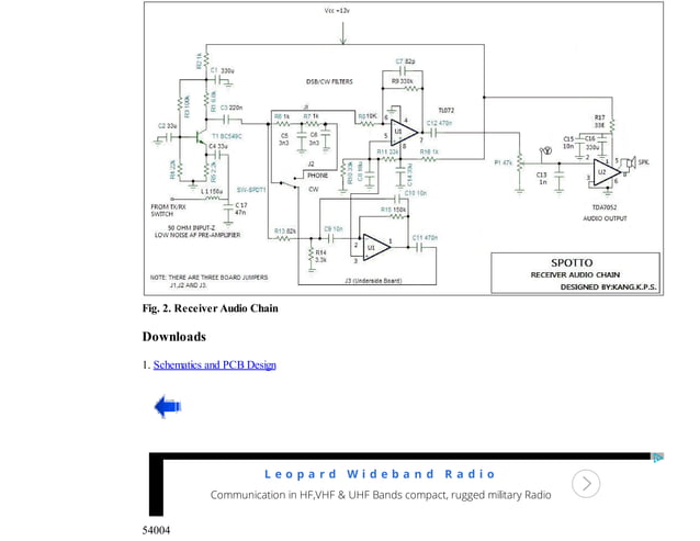 Ham radioindia • spotto a direct conversion high performance universal ...