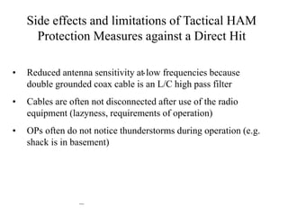 Ham radio lightning protection August 2009 | PPT