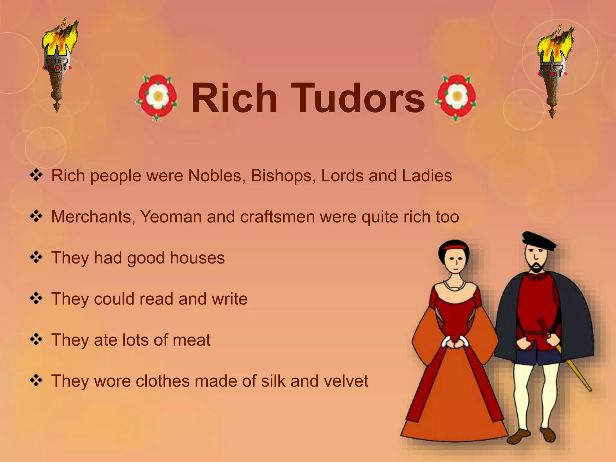Rich and Poor during Tudor times | PPTX