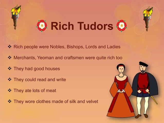 Rich and Poor during Tudor times | PPTX