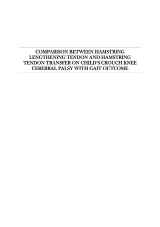 Hamstring | PDF