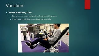 Hamstring Curl | PPTX