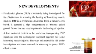 Hamstring injury | PPTX