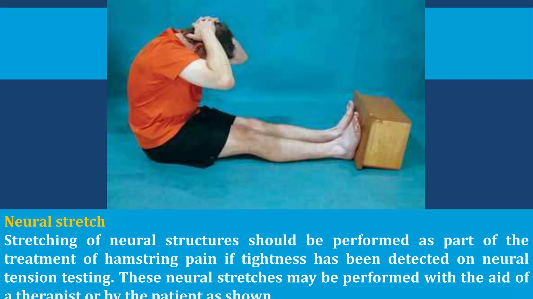 Hamstring strain | PPTX