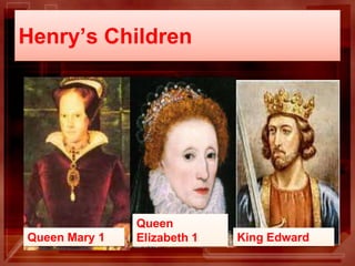 King Henry Viii Children
