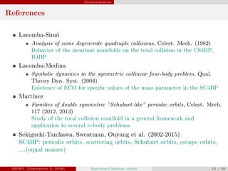 Ejection-collision orbits | PPT