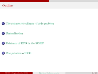 Ejection-collision orbits | PPT