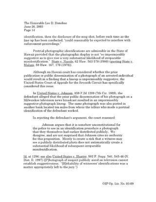 Hawaii Law Sets Restrictions on Online Mugshot Publications | PDF