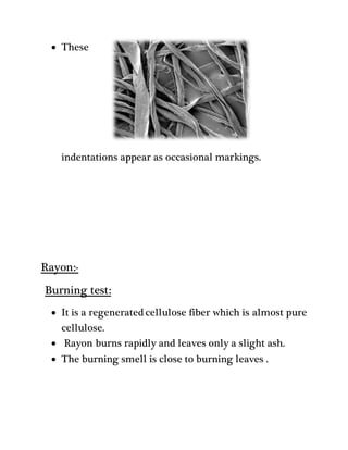 identification of fiber | DOCX