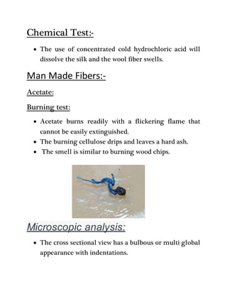 identification of fiber | DOCX