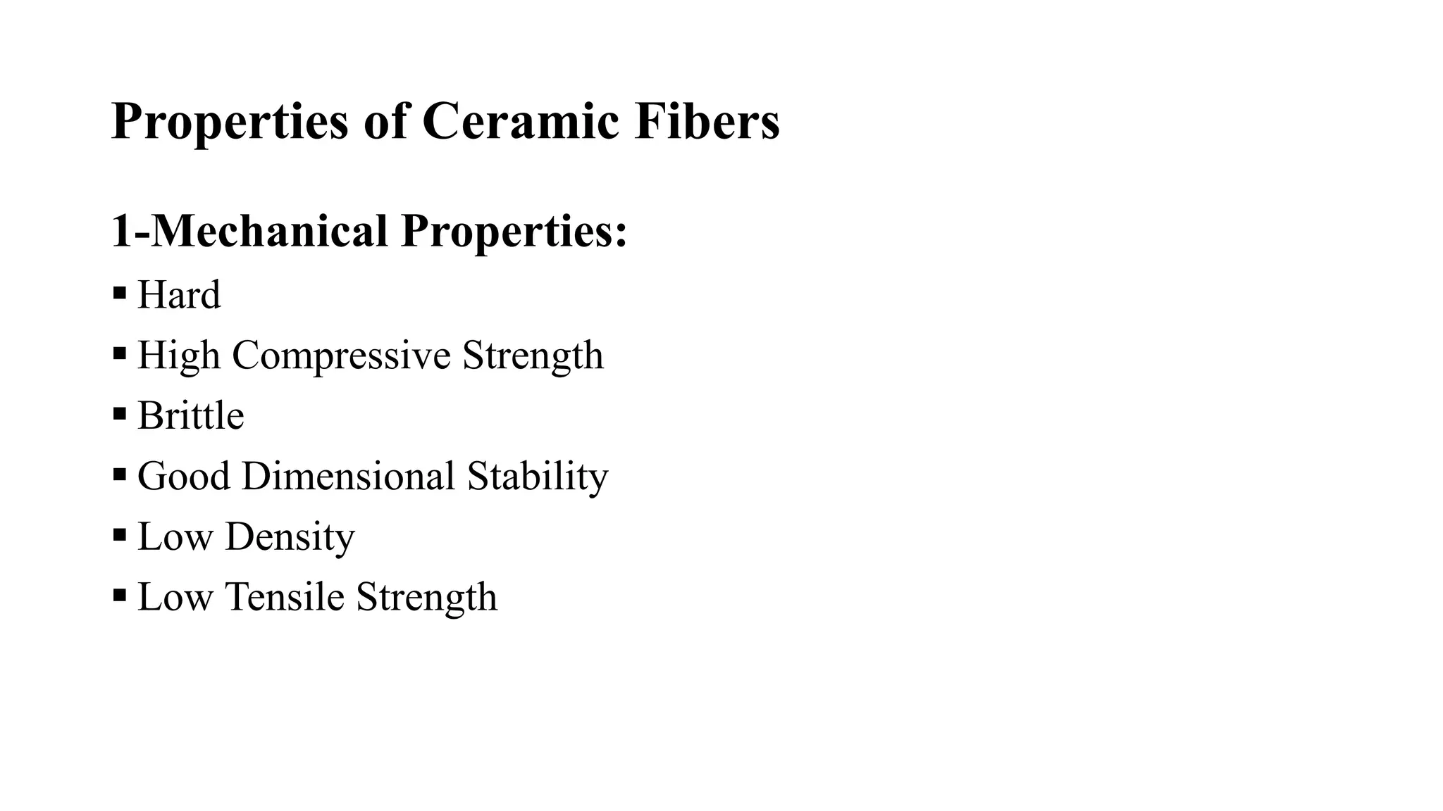 ceramic fibers | PPTX