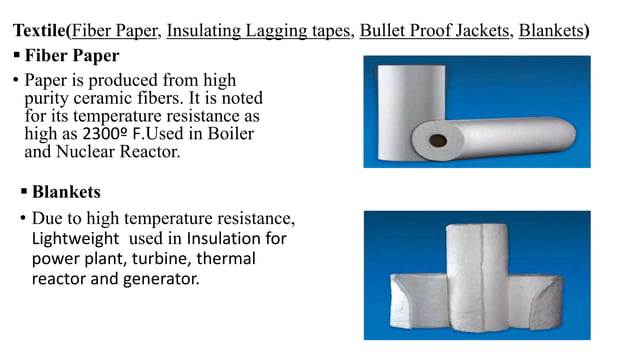ceramic fibers | PPTX