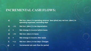 Capital Budgeting and Estimating Cash Flows | PPTX
