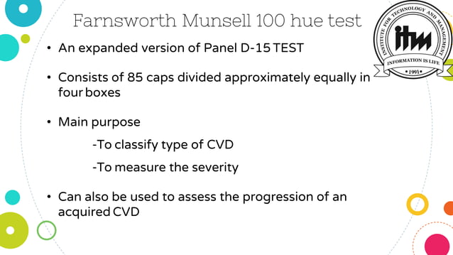 Hamza color vision | PPT