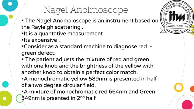 Hamza color vision | PPT