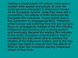 hollywood presentation | PPT