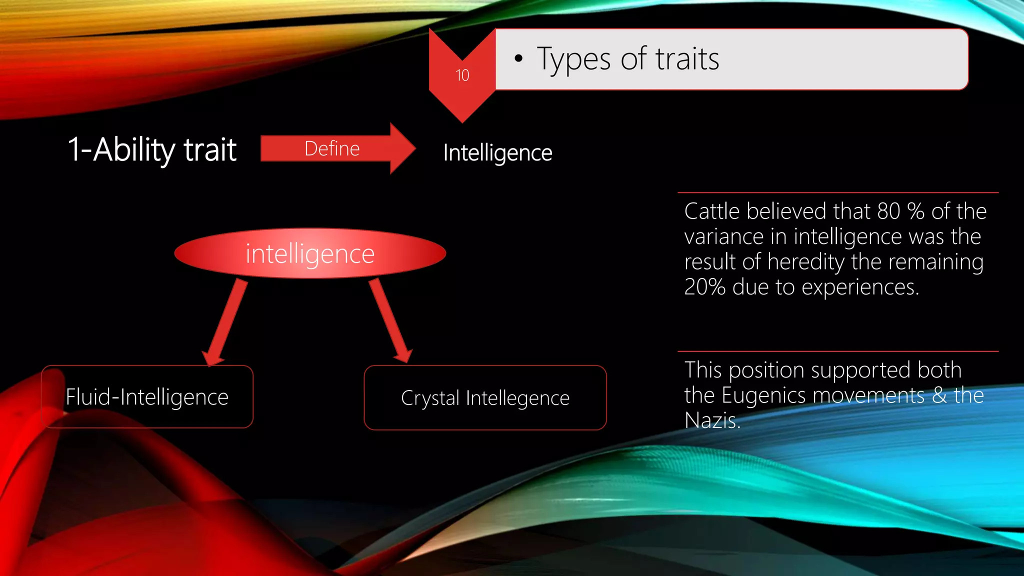 Raymond cattle personality theory and biography | PPT