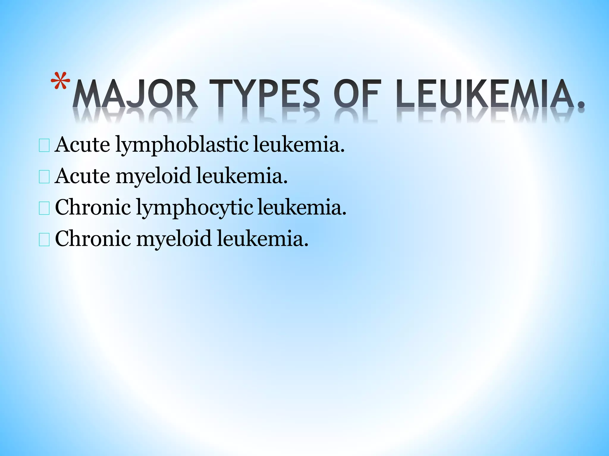 leukemia and lymphoma | PPTX