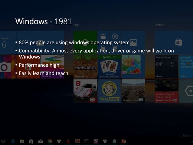 Comparing windows vs mac vs linux | PPTX | Operating Systems | Computer ...