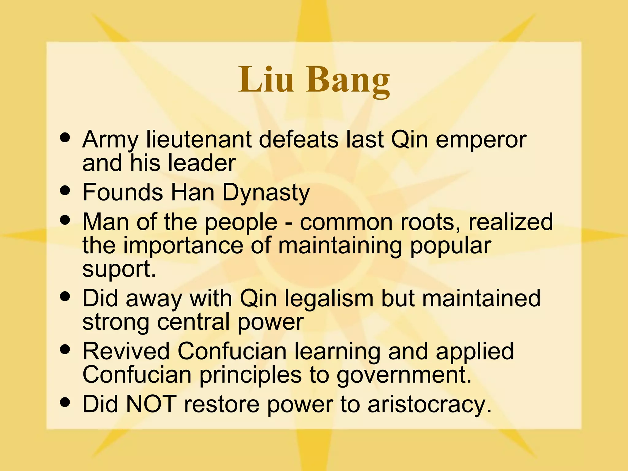 Han Dynasty | PPT