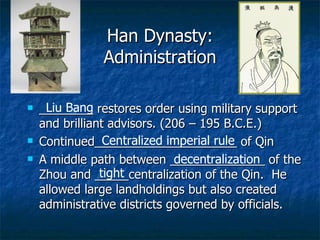 Han Dynasty | PPT