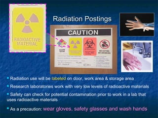Han 476 basic radiation safety training awareness | PPT