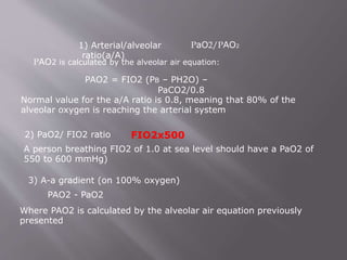 arterial blood gas analysis | PPTX