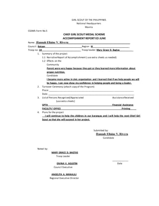 Hana cgsms form | DOCX