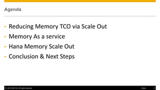 Hana Memory Scale out using the hecatonchire Project | PPTX