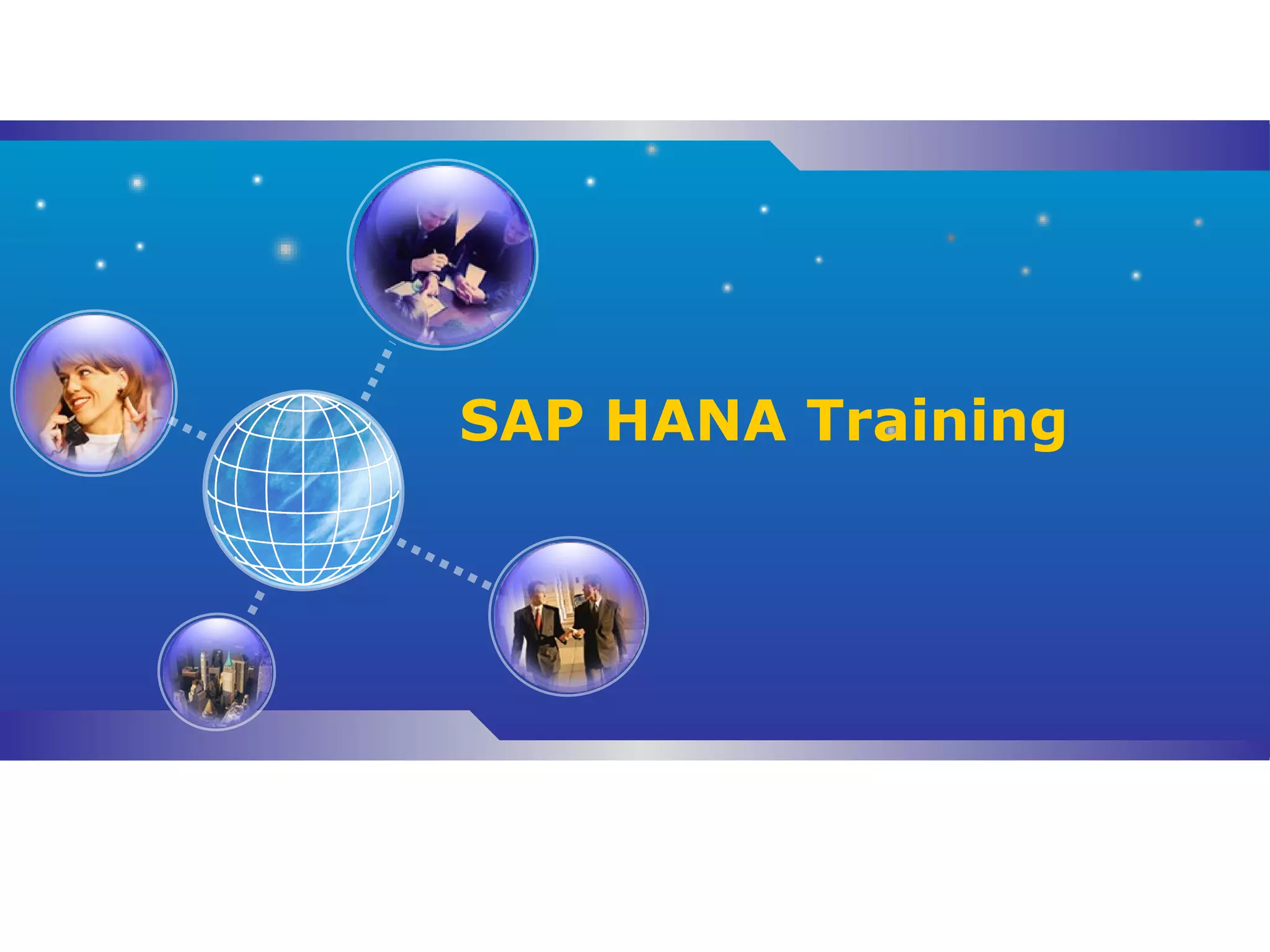 HANA Modeling | PPT