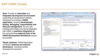 SAP HANA native development | PPTX